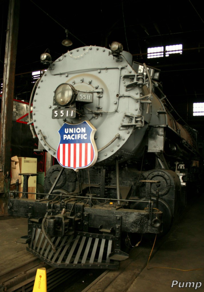 Stored Steam Locomotive - UP 5511